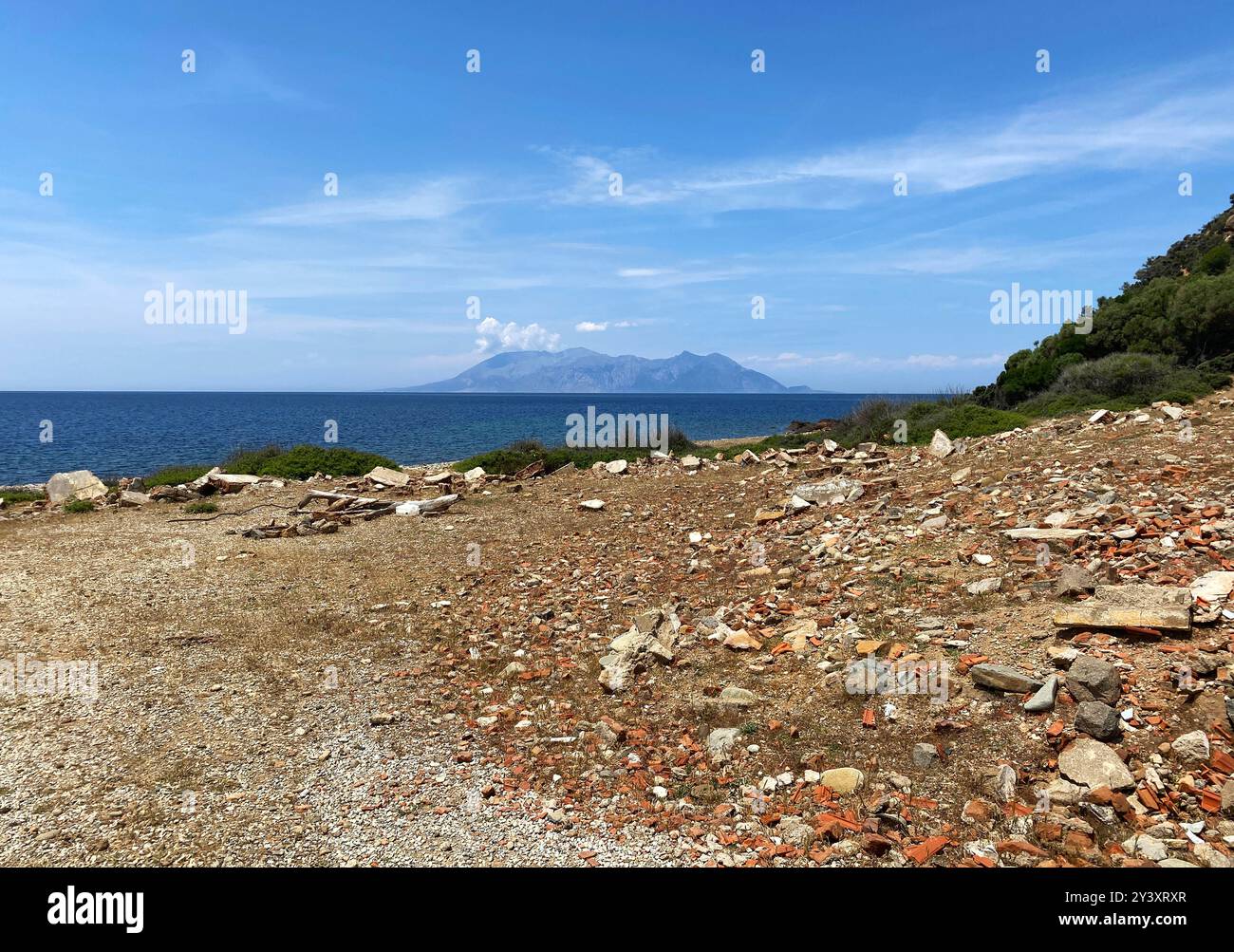 Marmaros Beach in Gokceada, Turkey Stock Photo - Alamy