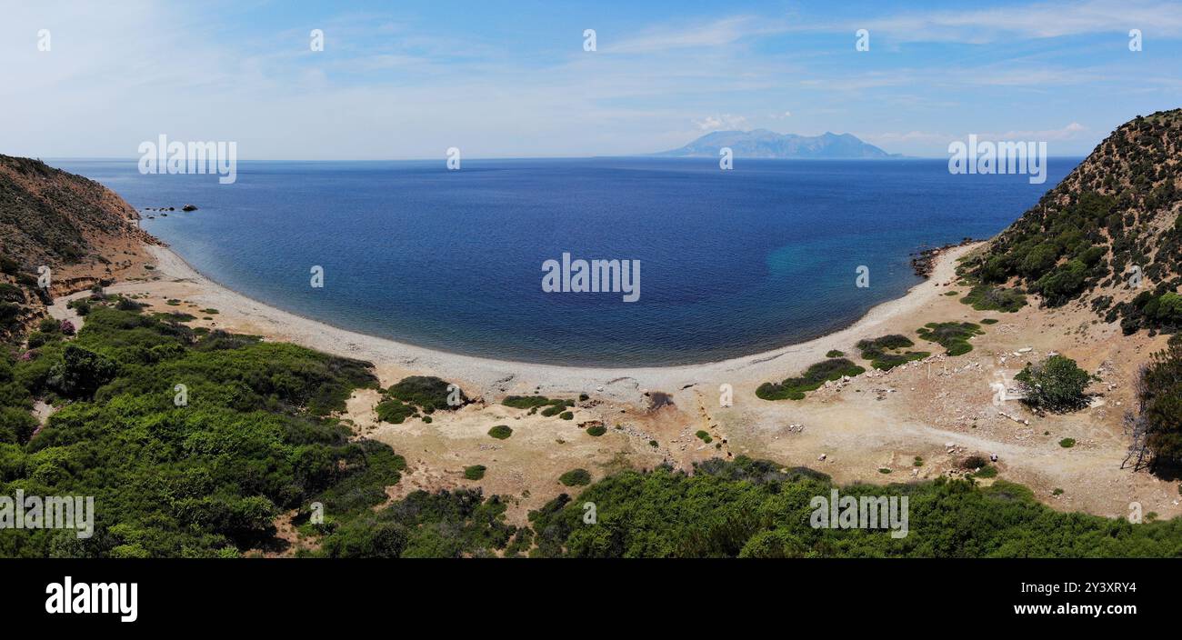 Marmaros Beach in Gokceada, Turkey Stock Photo - Alamy