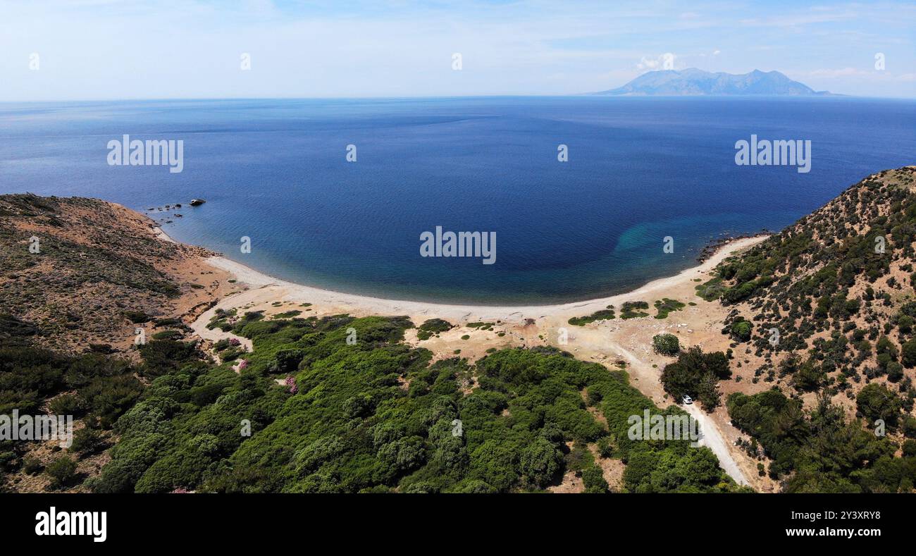Marmaros Beach in Gokceada, Turkey Stock Photo - Alamy