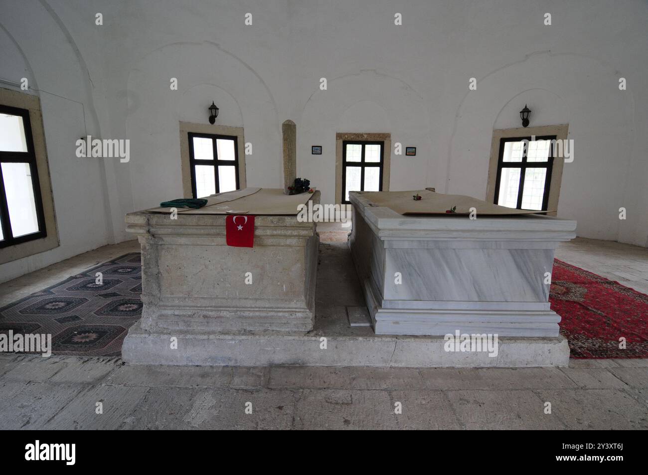Located in Gelibolu, Turkey, the Sinan Pasha Tomb was built in the 15th ...