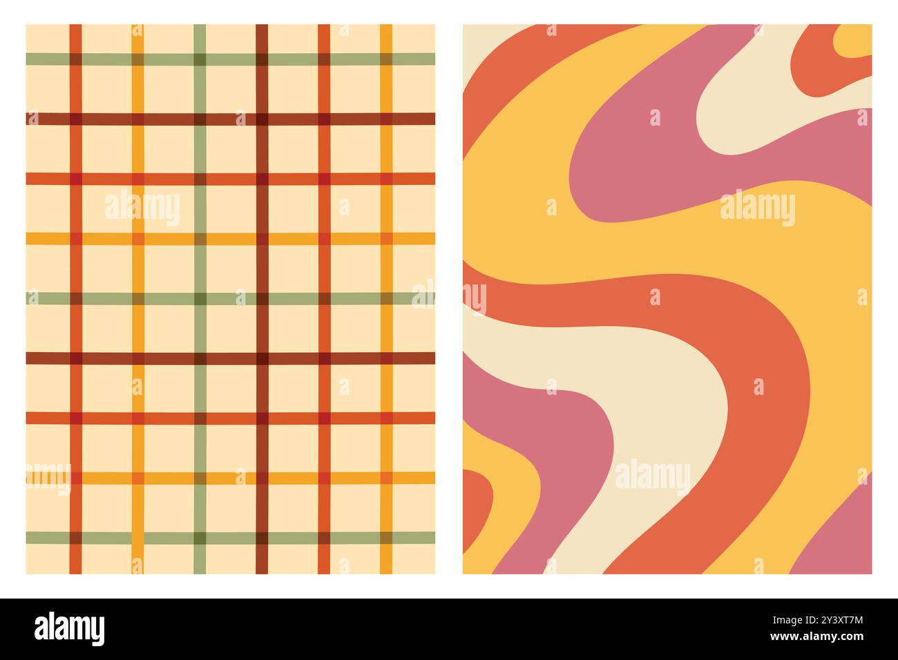 Minimalist plaid pattern in Cut Out Stock Images & Pictures - Alamy