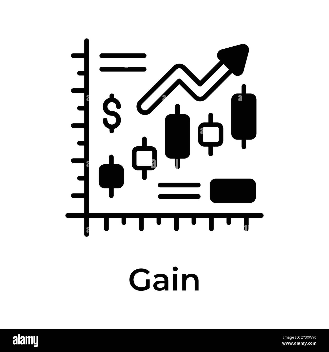 Infographics growth chart Black and White Stock Photos & Images - Alamy
