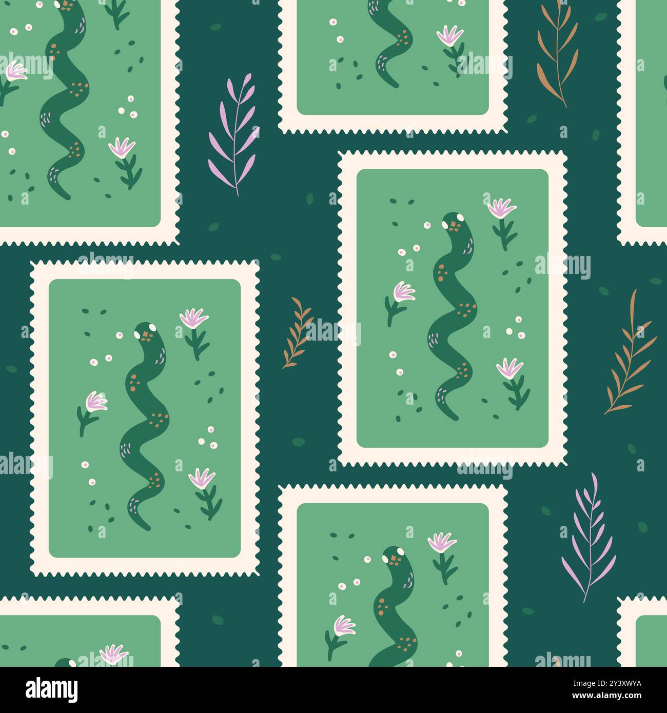 Crawling on the surface Stock Vector Images - Alamy