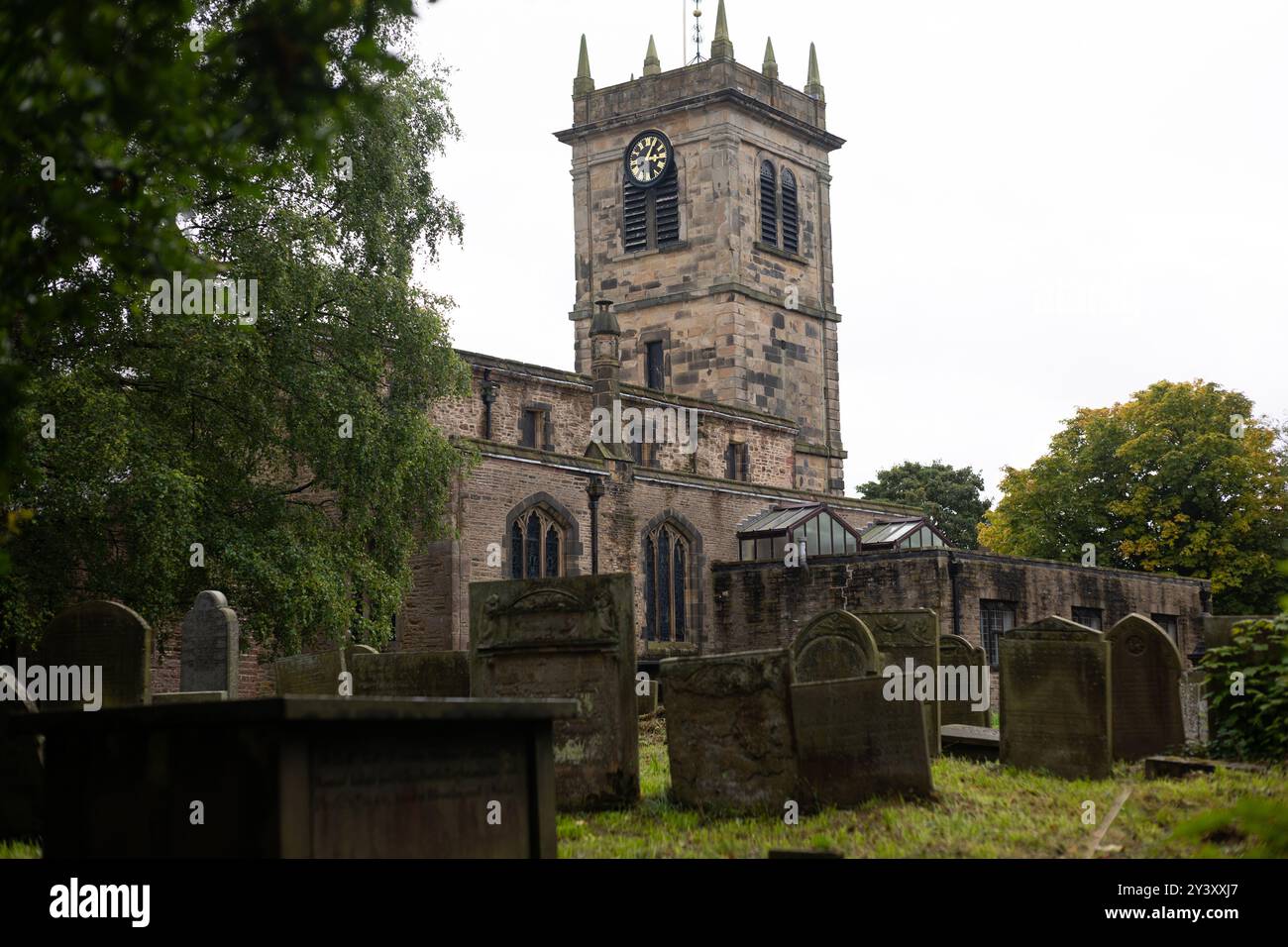 St Thomas Becket Church in Chapel-en-le-Frith Stock Photo - Alamy