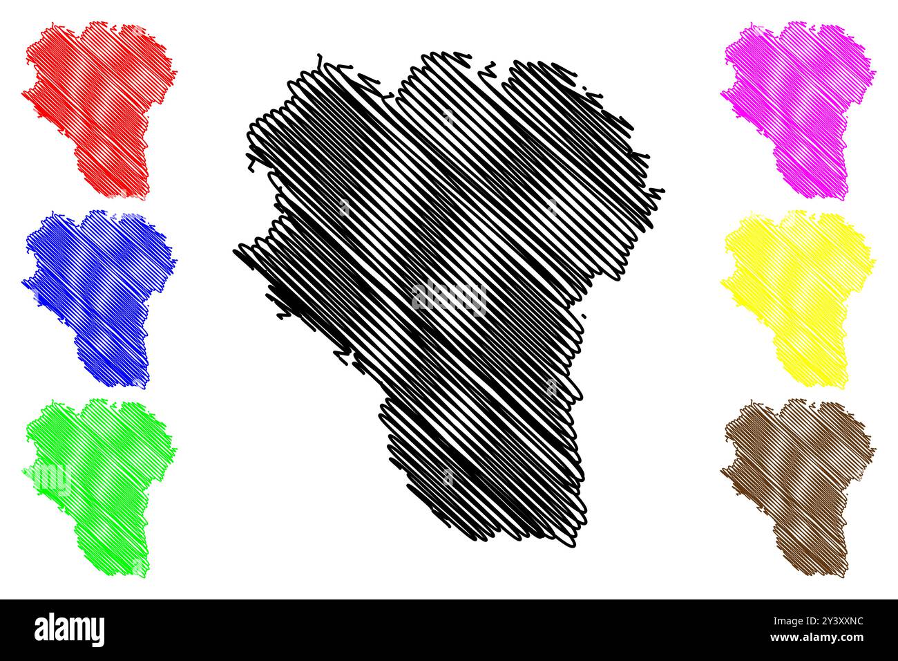 Lockyer Valley Region (Commonwealth of Australia, Queensland state) map ...