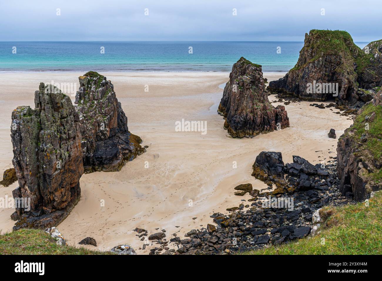 Tolsta Beach, Isle of Lewis, Western Isles, Scotland, UK Stock Photo ...