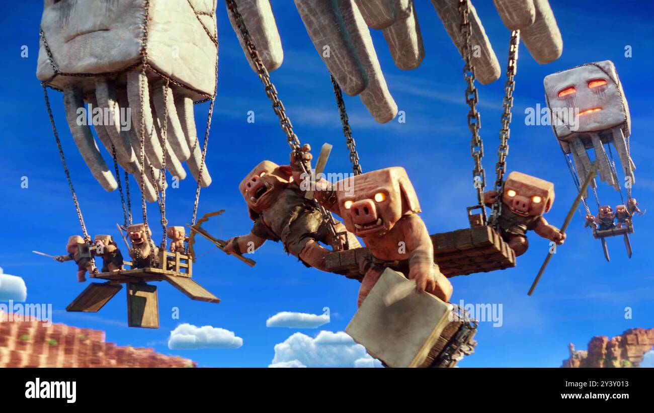 Minecraft movie hi-res stock photography and images - Alamy