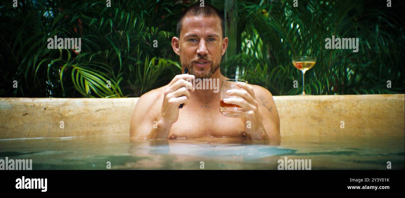 CHANNING TATUM in BLINK TWICE (2024), directed by ZOE KRAVITZ. Credit: Free Association / Bruce ...