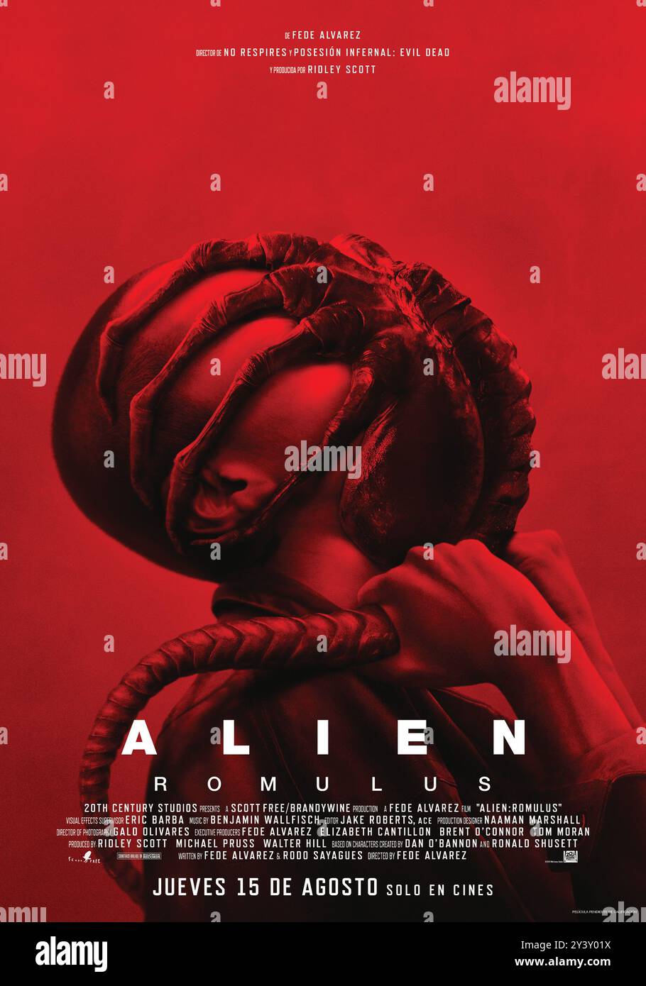 Alien romulus poster hi-res stock photography and images - Alamy