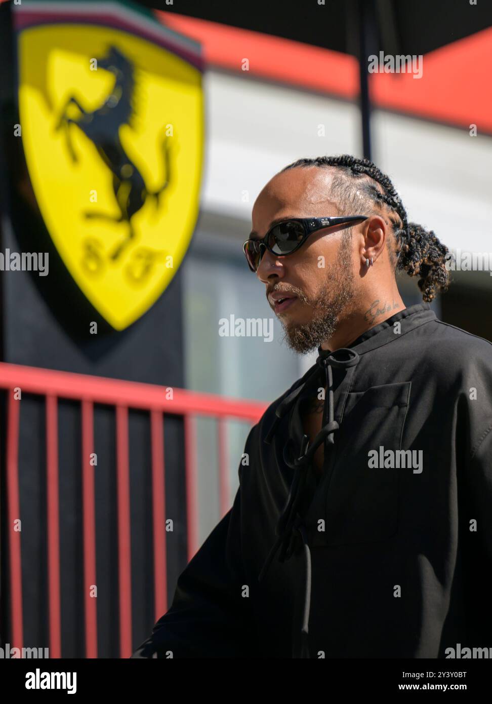 Baku, Azerbaijan. 15th Sep 2024. Lewis Hamilton of Mercedes-AMG ...