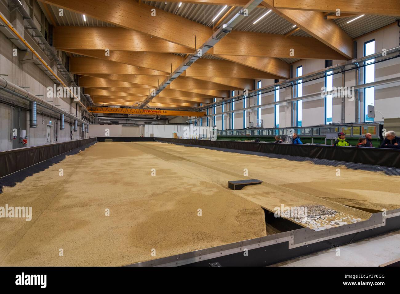 Vienna: Hydraulic Engineering Laboratory (River Lab) of the Universität ...