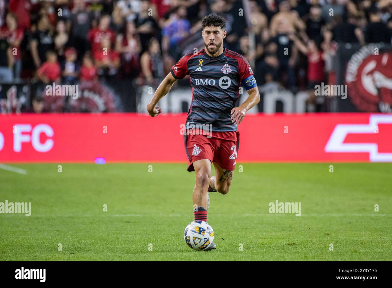 Toronto, Canada. 14th Sep, 2024. Jonathan Osorio #21 seen in action ...