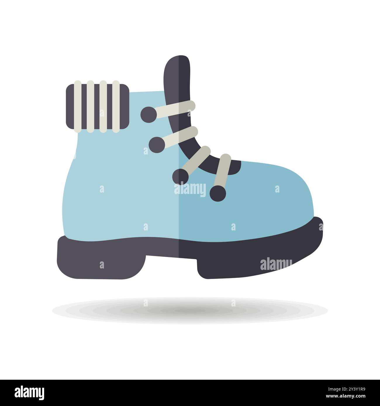 Hiking boot vector isolated icon. Camping sign. Graph symbol for travel ...