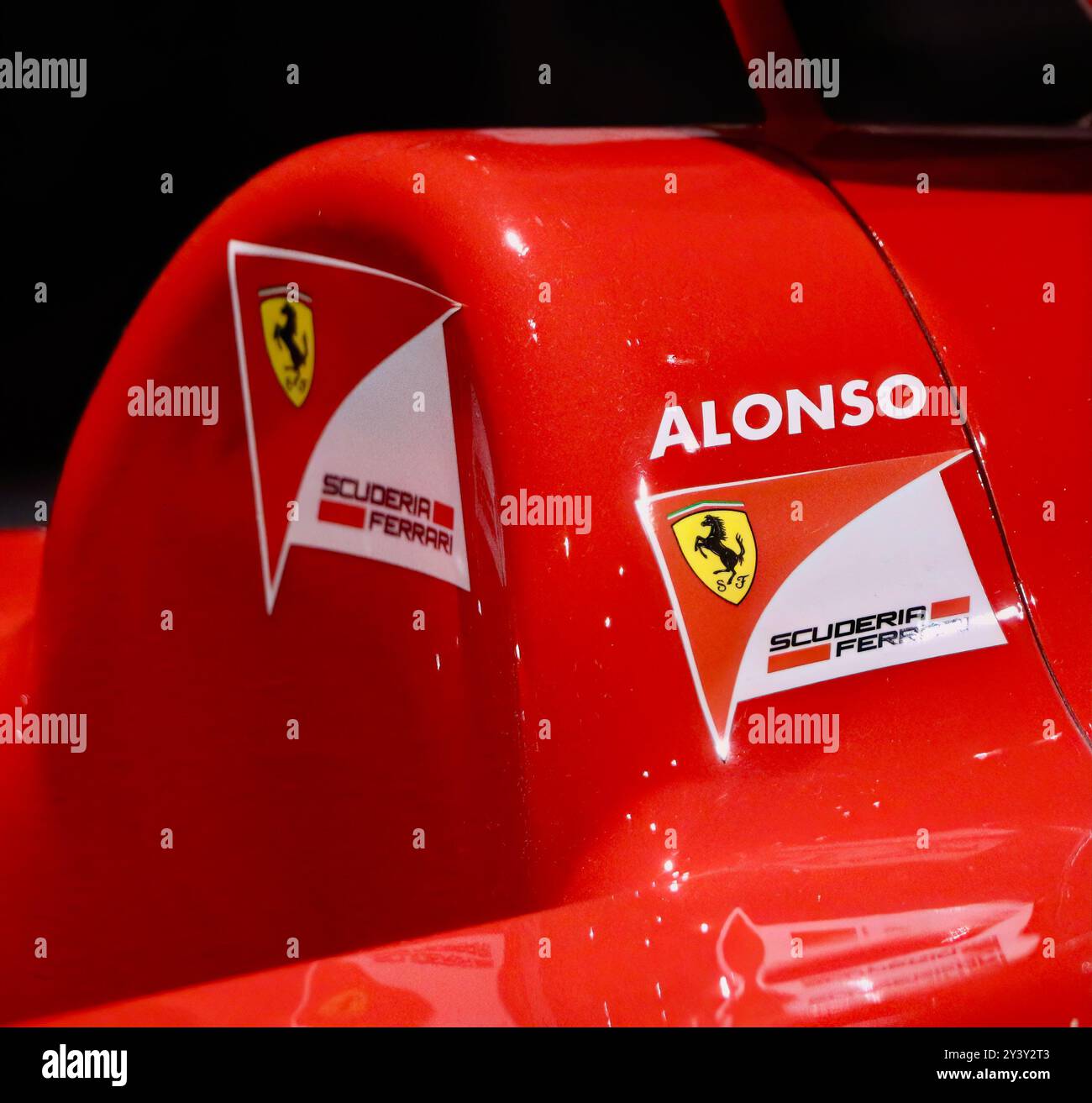 Ferrari badges hi-res stock photography and images - Alamy