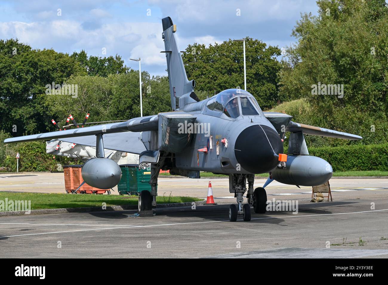 Panavia Tornado GR1 on display at HMS Sultan. September 2024 Stock ...