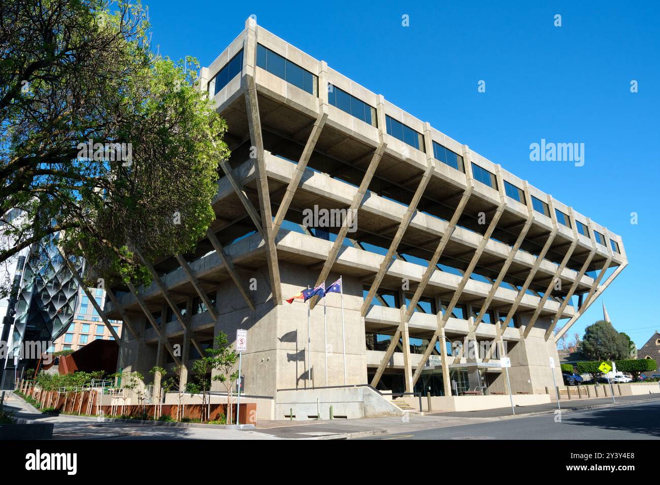 The State Government Offices on Little Malop Street in Geelong, an ...