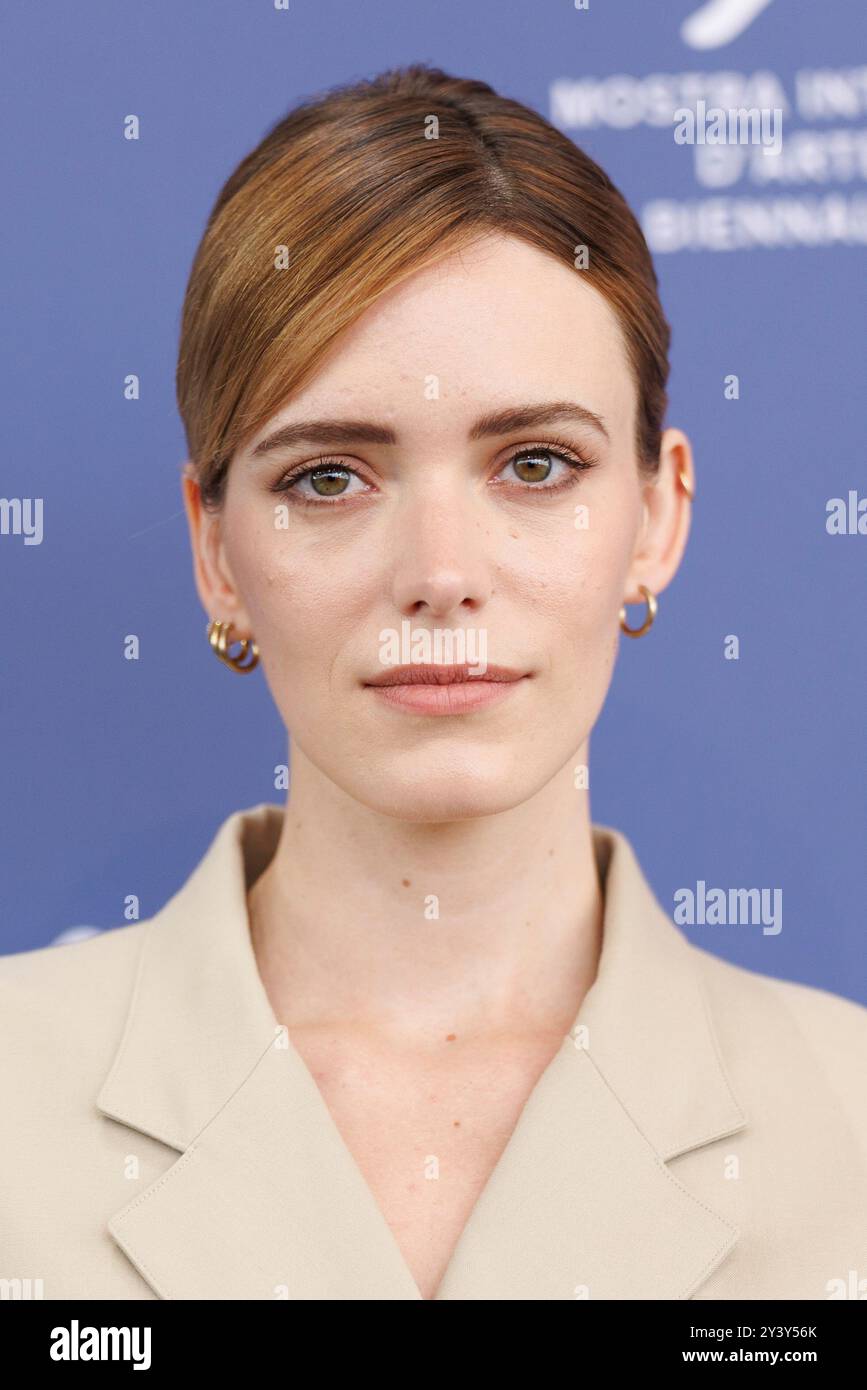 Stacy Martin poses for photographers at the photo call for the film ...