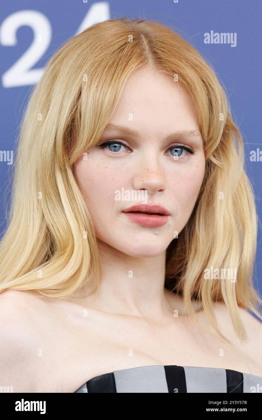 Emma Laird poses for photographers at the photo call for the film 'The ...