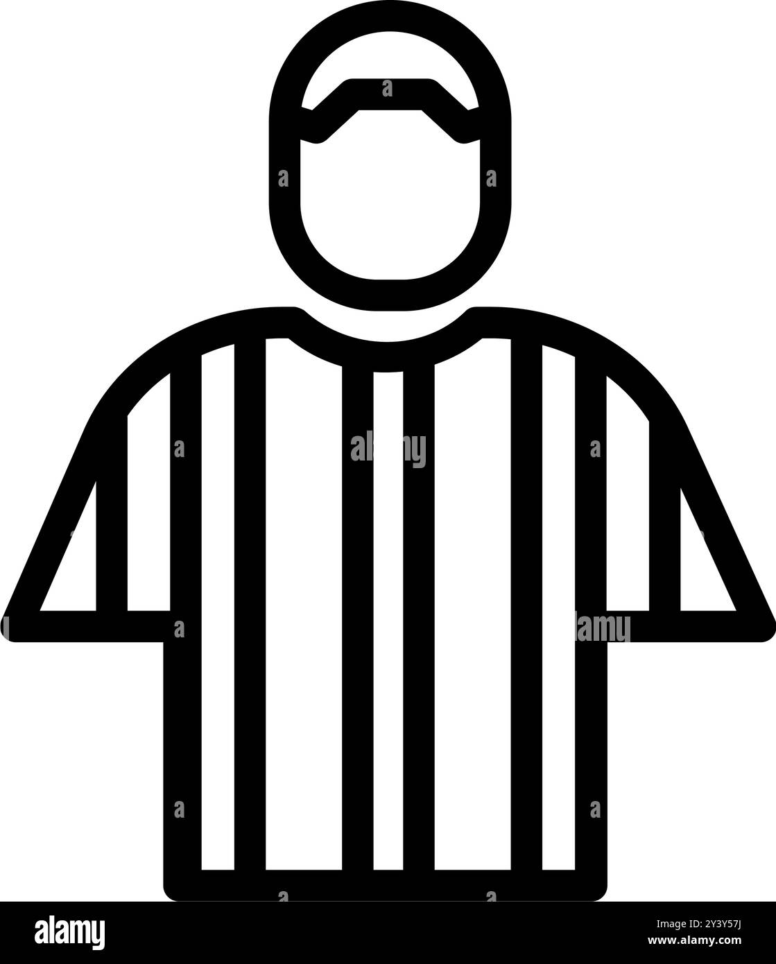 icon Line jersey or tshirt soccer player .Football, sport, strategy ...