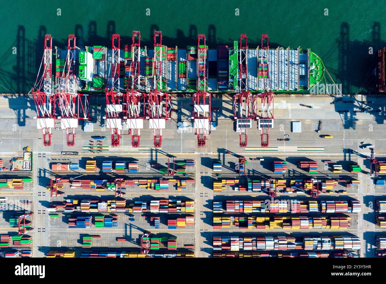 QINGDAO, CHINA - SEPTEMBER 15, 2024 - EVER AEON, the world's largest ...