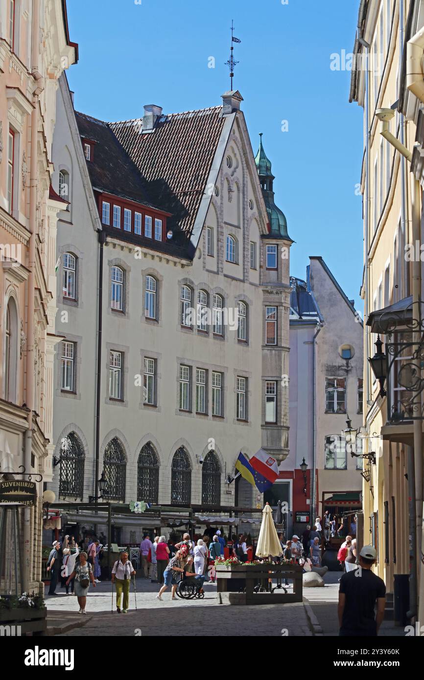 Polish Embassy on Vana Rurg street, Tallinn Stock Photo - Alamy