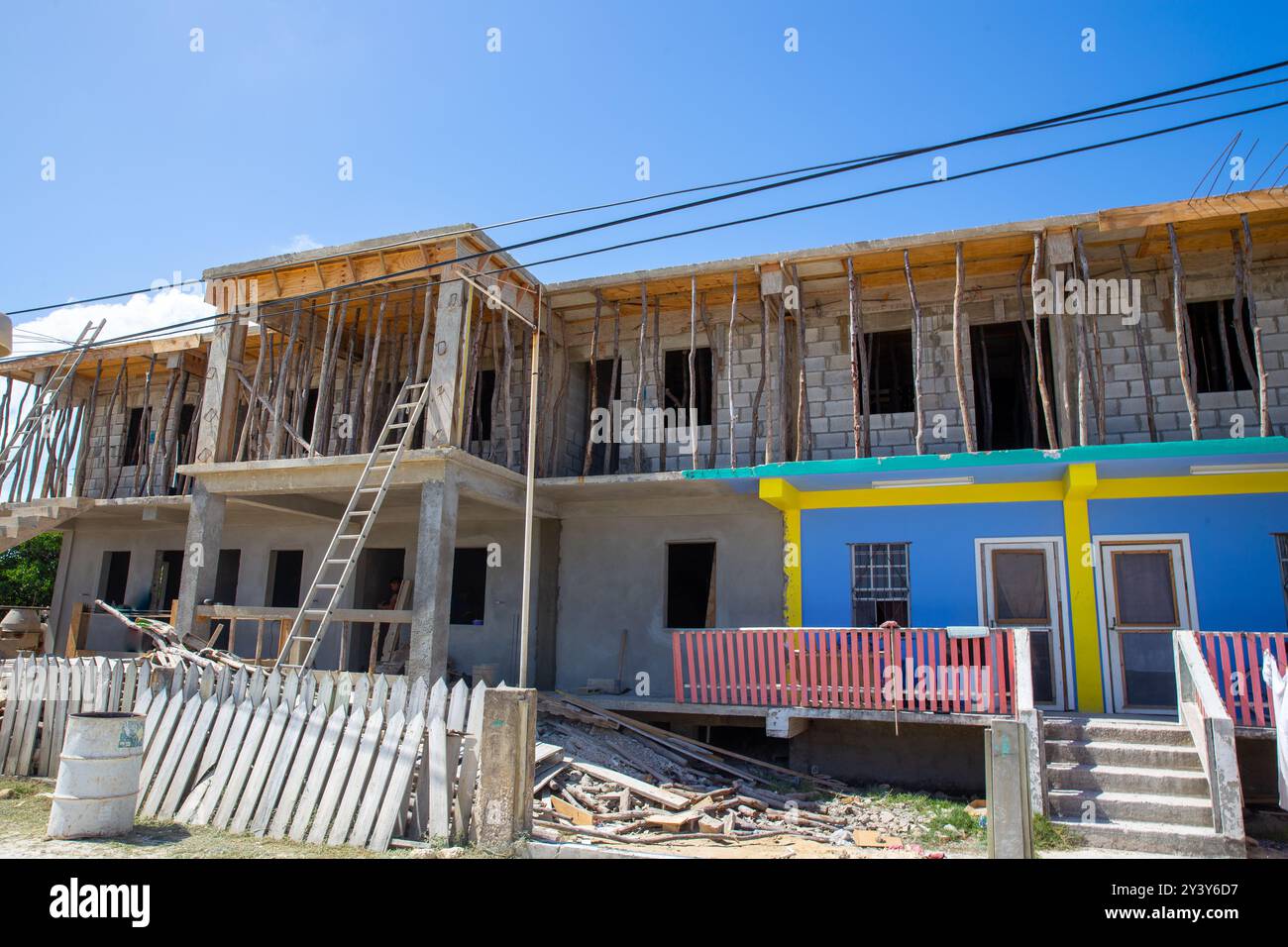 New residential homes being built Stock Photo - Alamy