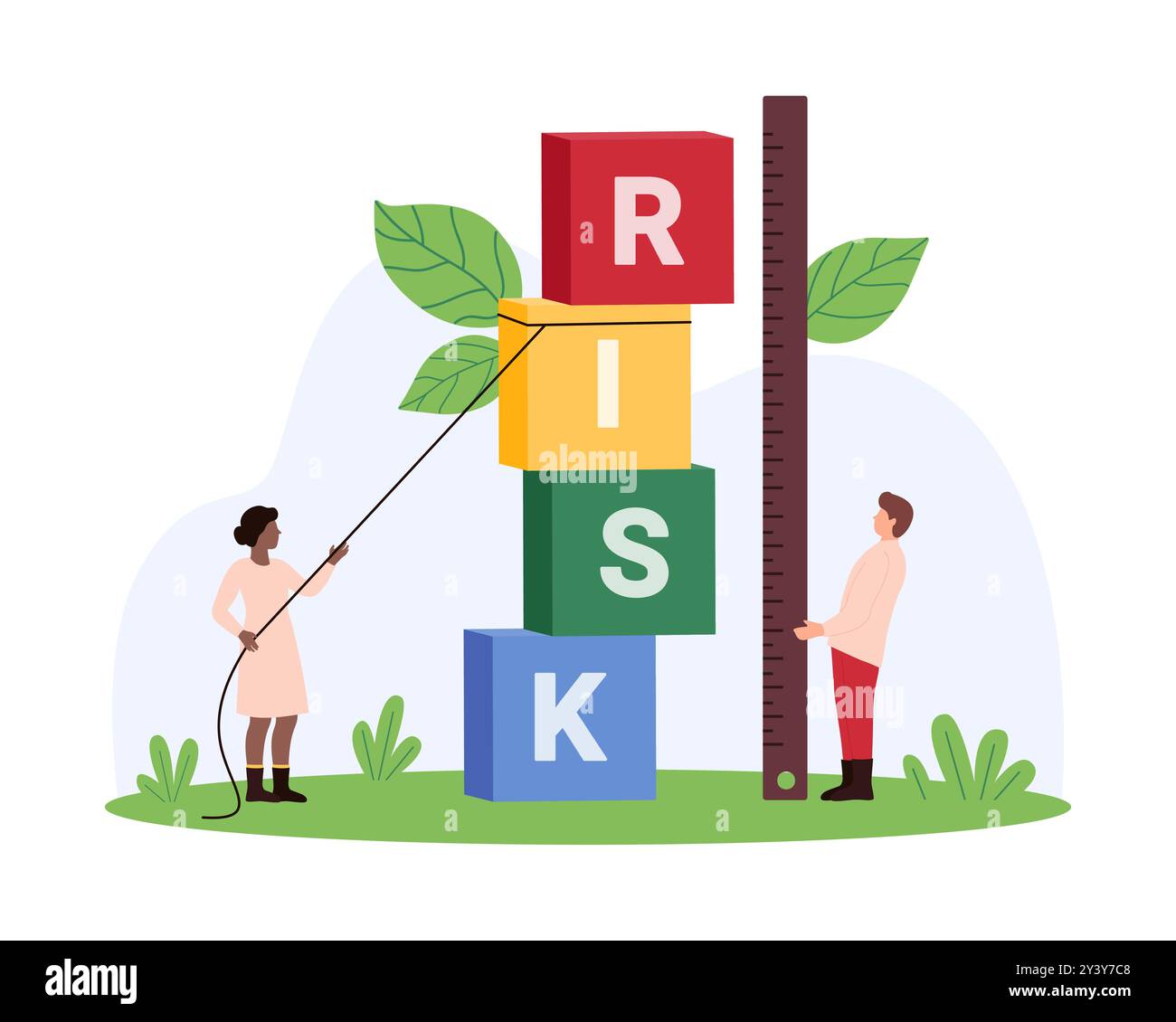 Financial risk measurement, consulting service for analysis. Tiny ...