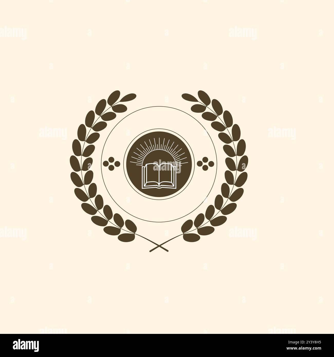 Educational concept logo Stock Vector Images - Alamy