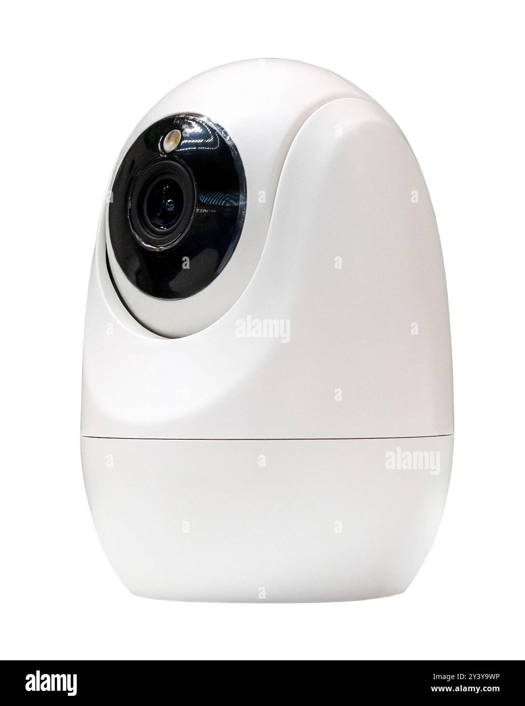 Isolated indoors smart security camera. Video surveillance Stock Photo ...