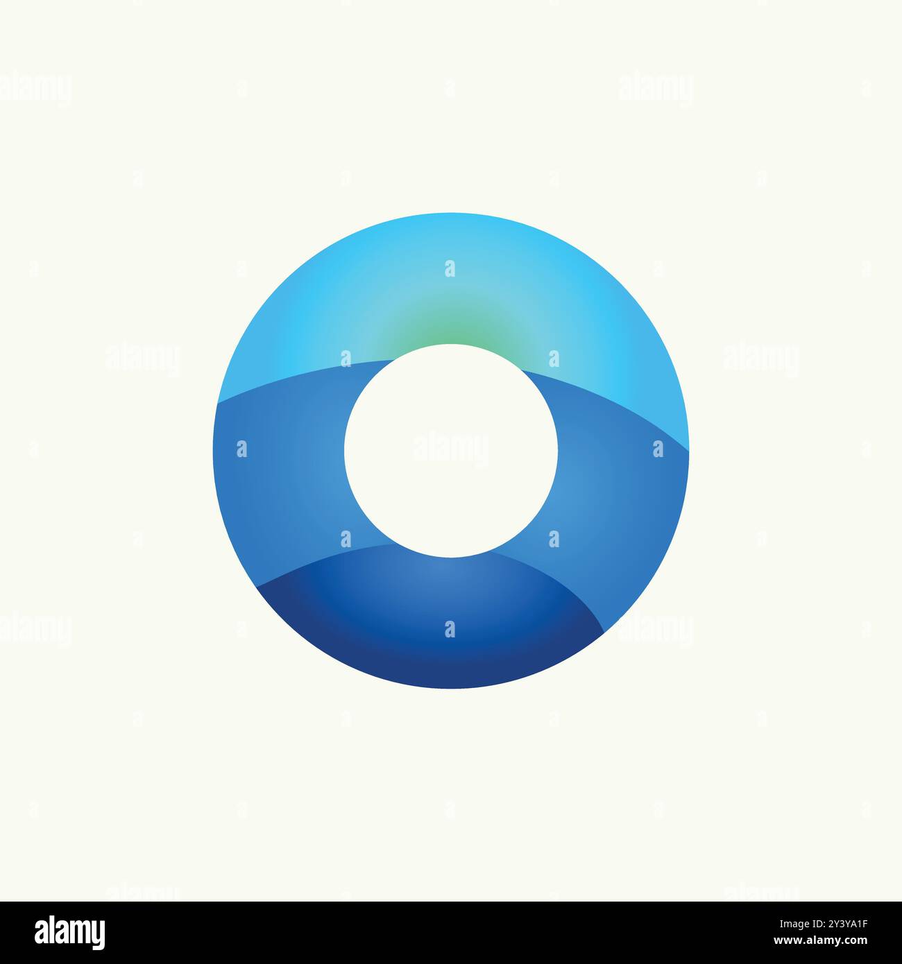 Modern technology and internet Letter O Logo Design Stock Vector Image ...