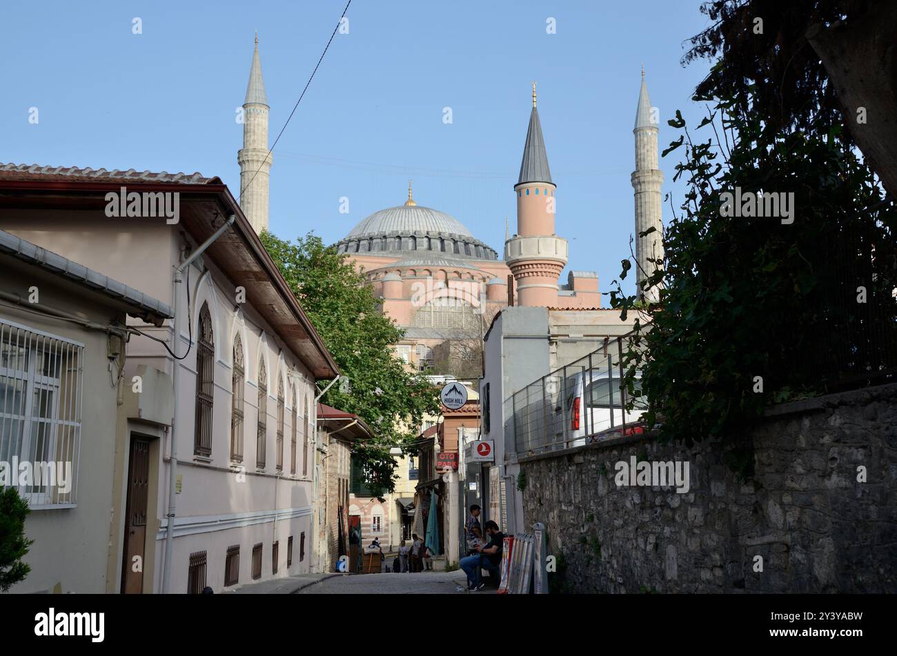 Hagia Sophia, Fath, Istanbul, Turkey, Europe-Asia Stock Photo - Alamy