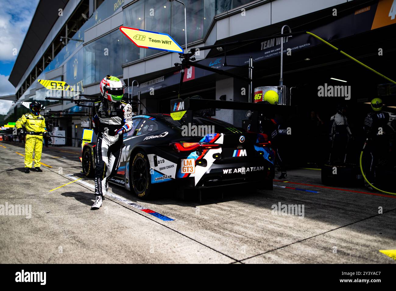 Oyama, Japon. 15th Sep, 2024. AL HARTHY Ahmad (omn) Team WRT, BMW M4 ...