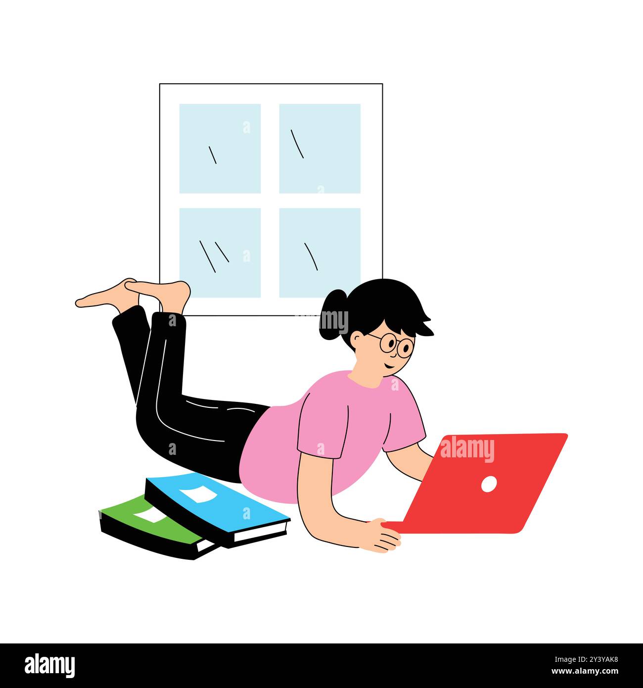 Teacher planning laptop Stock Vector Images - Alamy