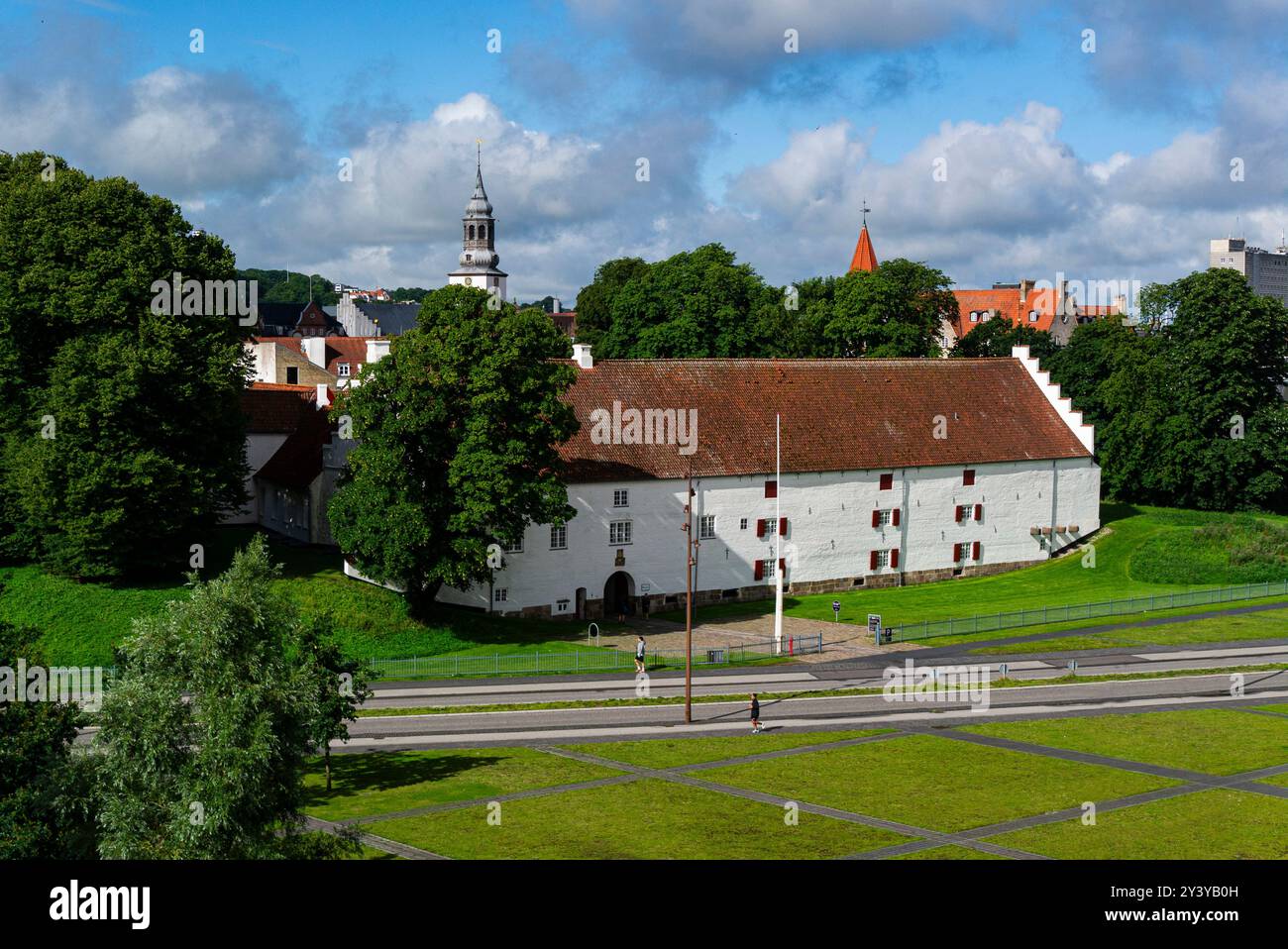 Aalborghus Castle built by King Christian 3rd in 1539 as a fortress ...