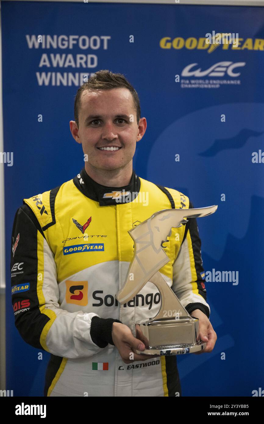 EASTWOOD Charlie (irl), TF Sport, Corvette Z06 GT3.R, portrait during ...