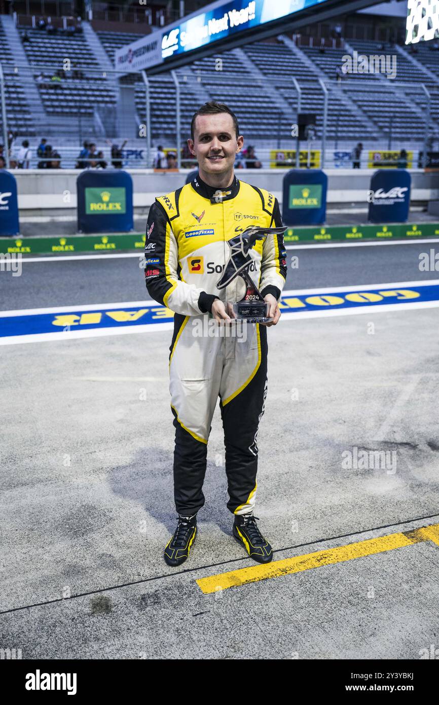 EASTWOOD Charlie (irl), TF Sport, Corvette Z06 GT3.R, portrait during ...