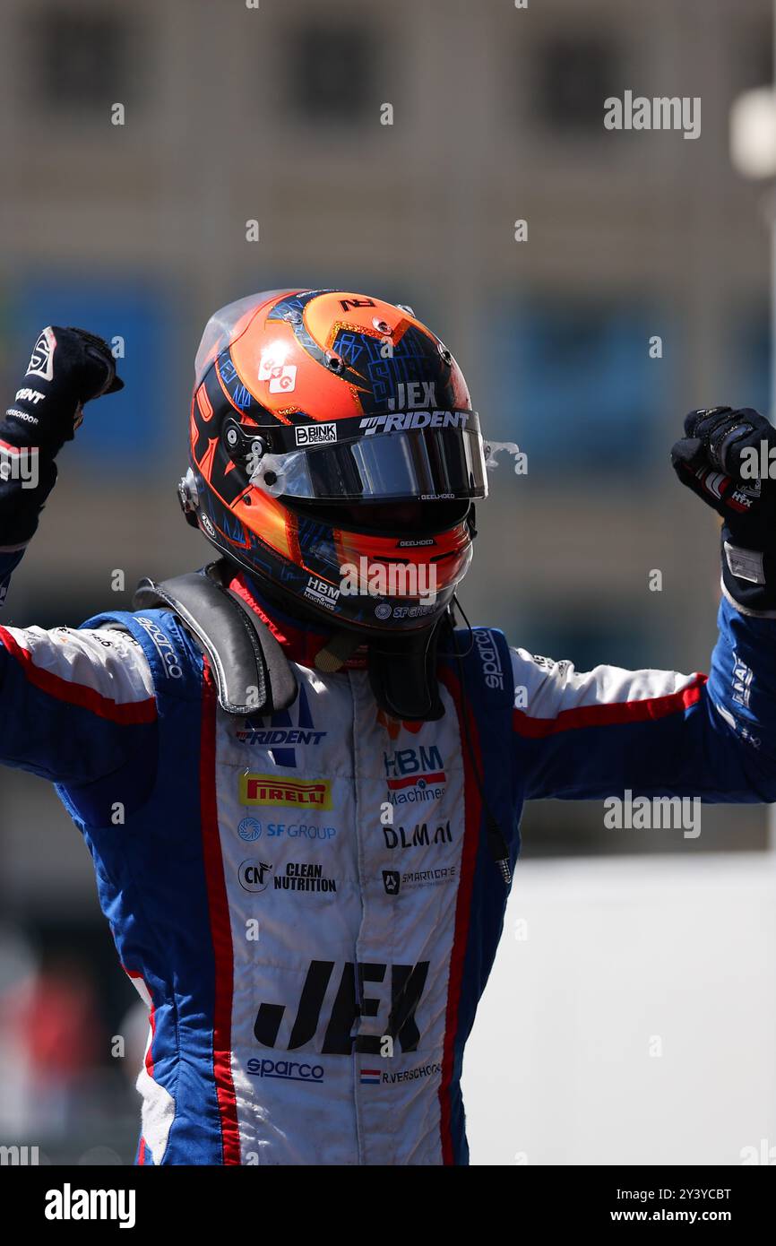 VERSCHOOR Richard (nld), Trident, Dallara F2 2024, portrait during the ...