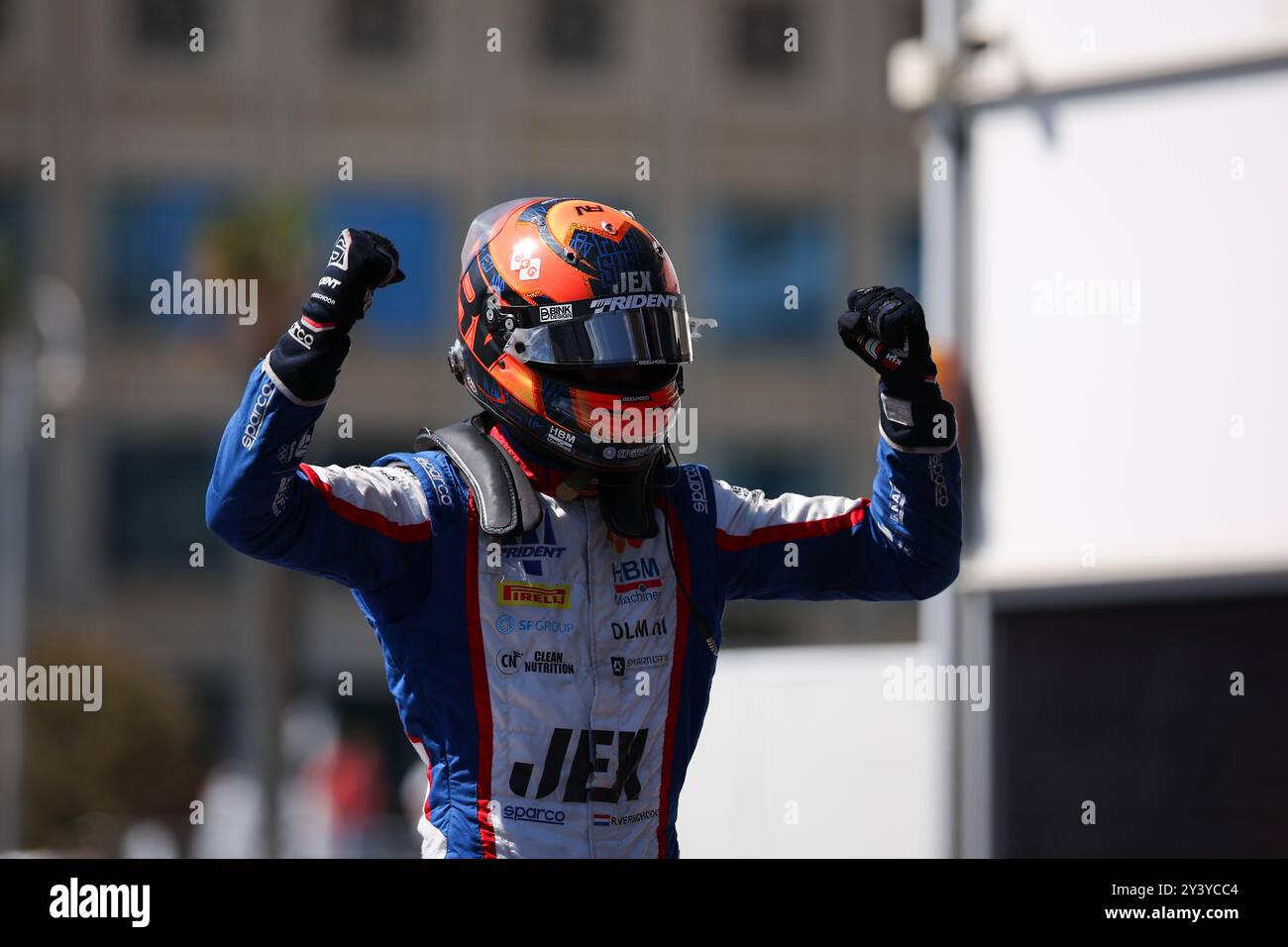 VERSCHOOR Richard (nld), Trident, Dallara F2 2024, portrait during the ...