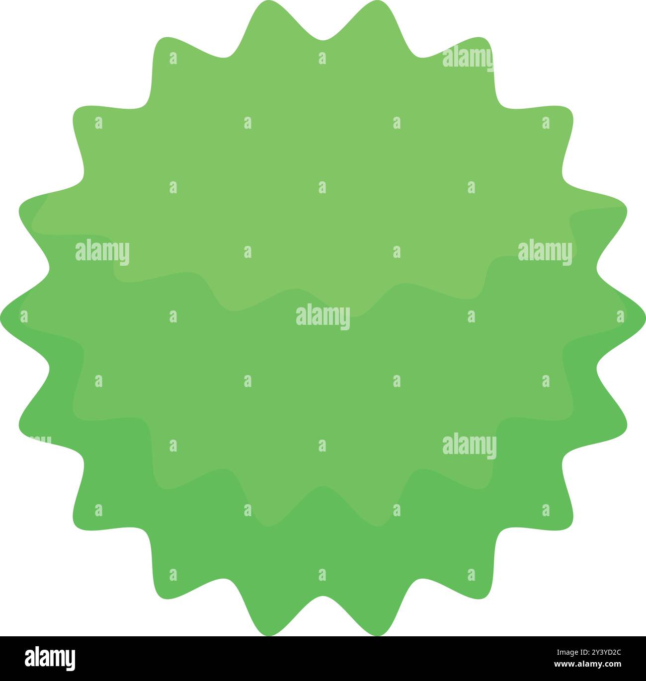 Green wavy starburst is creating a dynamic visual effect Stock Vector ...