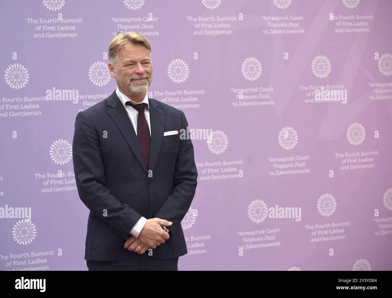Non Exclusive: KYIV, UKRAINE - SEPTEMBER 12, 2024 - Husband of Danish ...