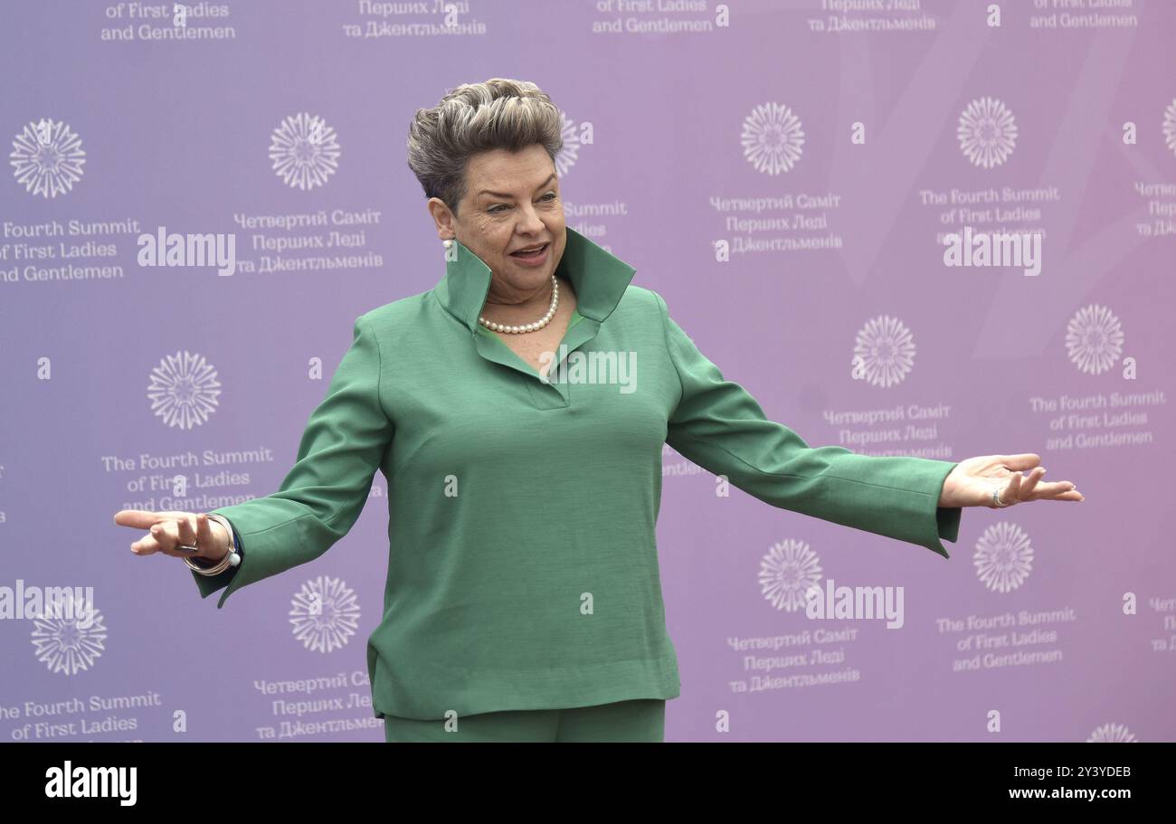 Non Exclusive: KYIV, UKRAINE - SEPTEMBER 12, 2024 - First Lady of ...