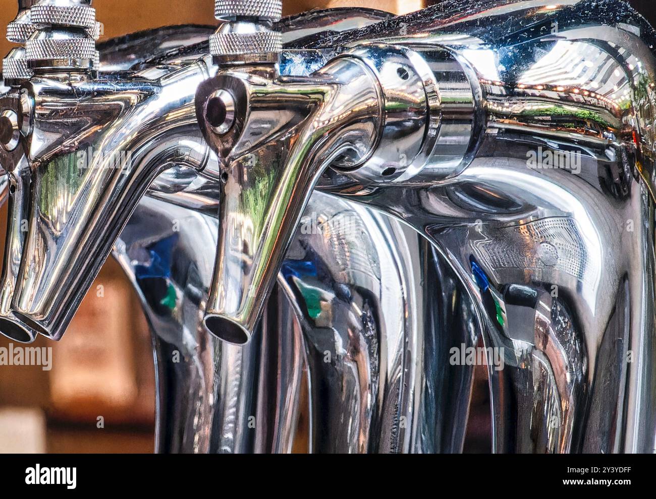 Gleaming taps hi-res stock photography and images - Alamy