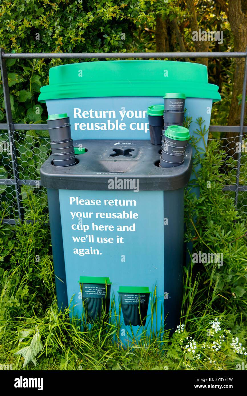 return your cups station promoting re-use Seaton delaval hall in ...