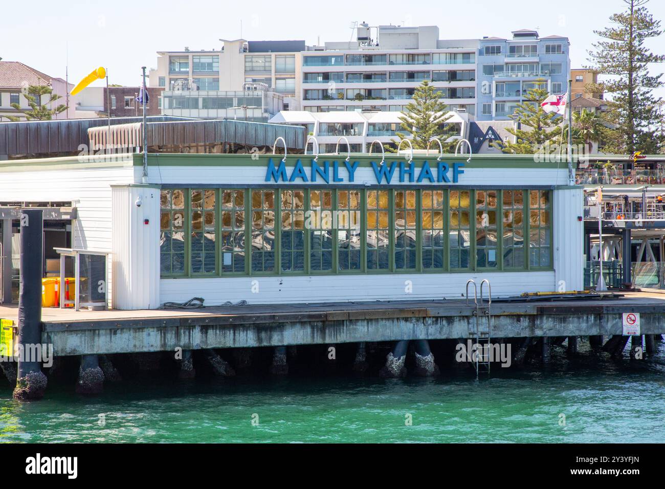 Manly Wharf, Manly in Sydney's northern beaches area Stock Photo - Alamy