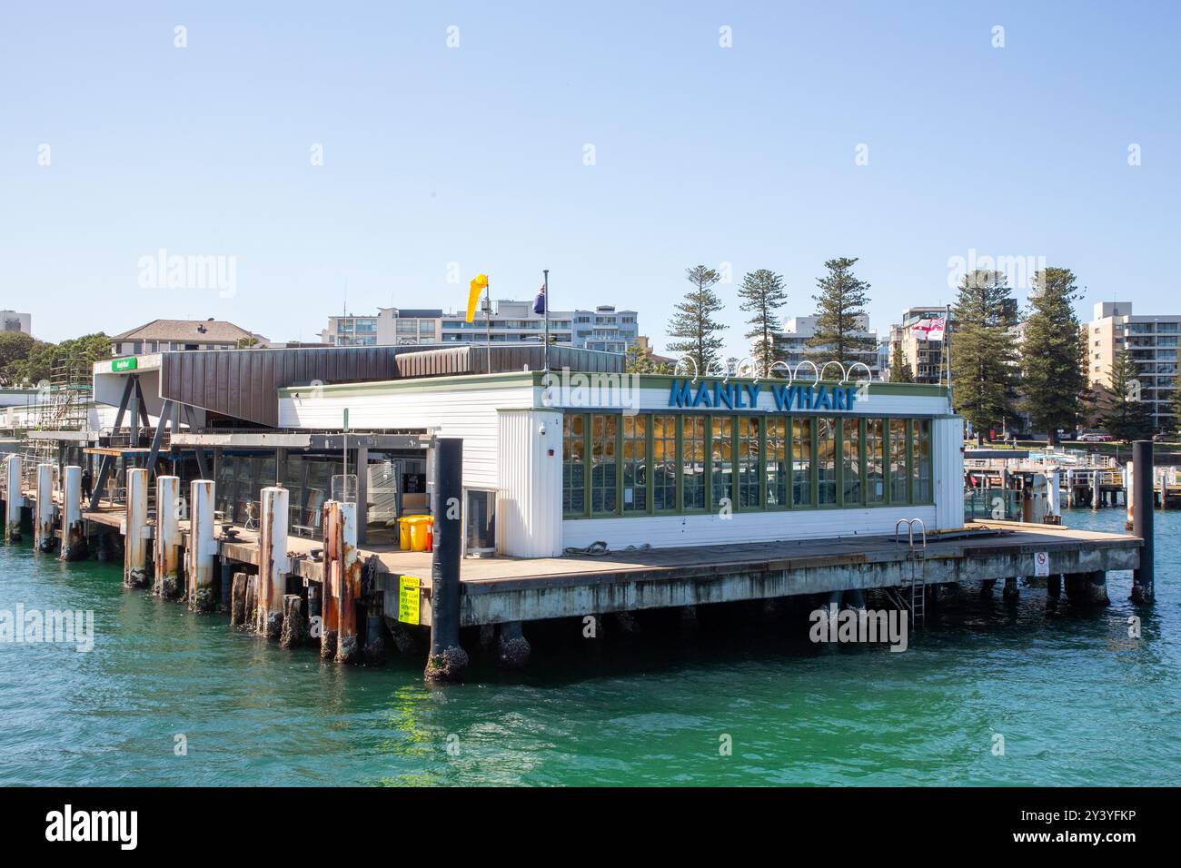 Manly Wharf, Manly in Sydney's northern beaches area Stock Photo - Alamy