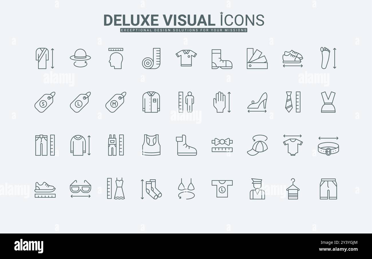 Tailors pictogram to measure circumference of human waist, chest and ...