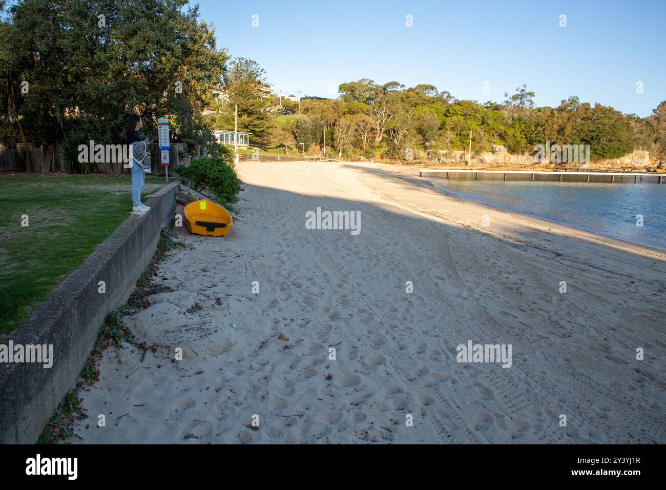 Little Manly Beach, Manly, NSW, Australia Stock Photo - Alamy