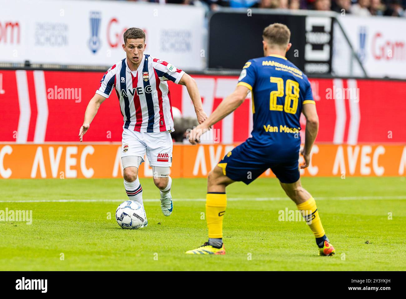TILBURG, 15-09-2024. Koning Willem II stadium. Eredivisie voetbal ...