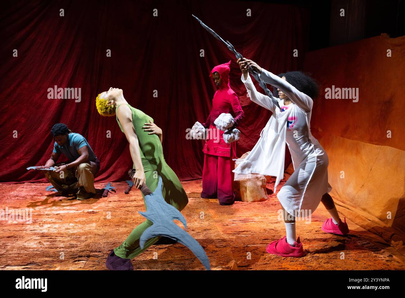 London, UK. Sunday September 15, 2024. Models at the YAKU SS25 ...