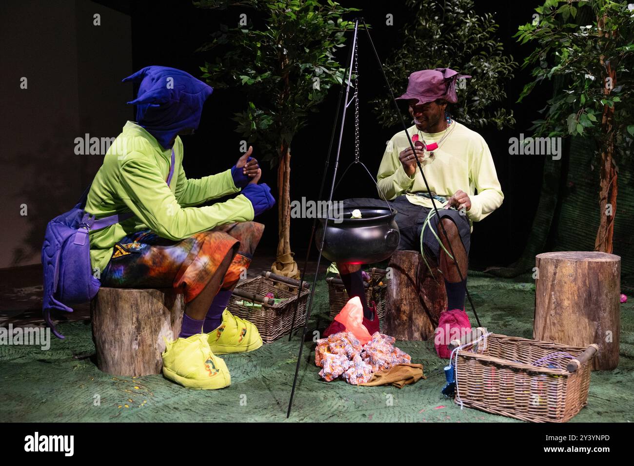 London, UK. Sunday September 15, 2024. Models at the YAKU SS25 ...